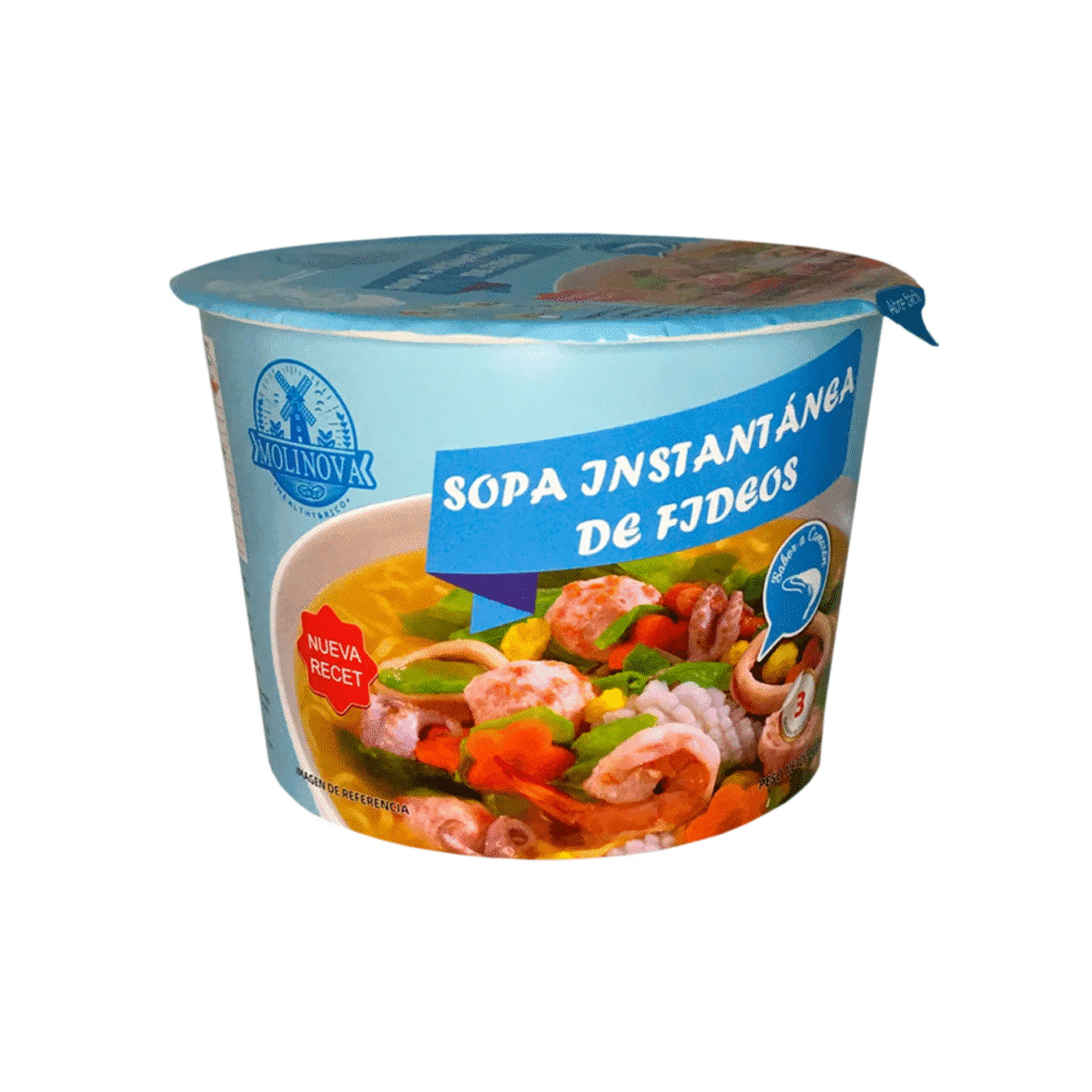 SOPA INSTANTANEA CAMARÓN MOLINOVA 94 G - Distribuidora Santiago