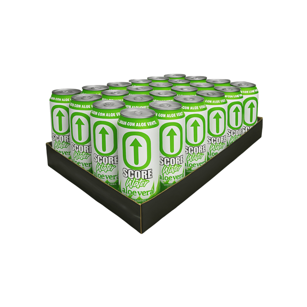 SCORE WATER ALOE VERA 473 ML - Distribuidora Santiago